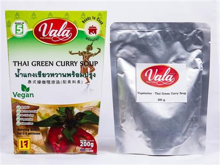 Thai Green Curry Soup 200 g. - Vala Thai Food